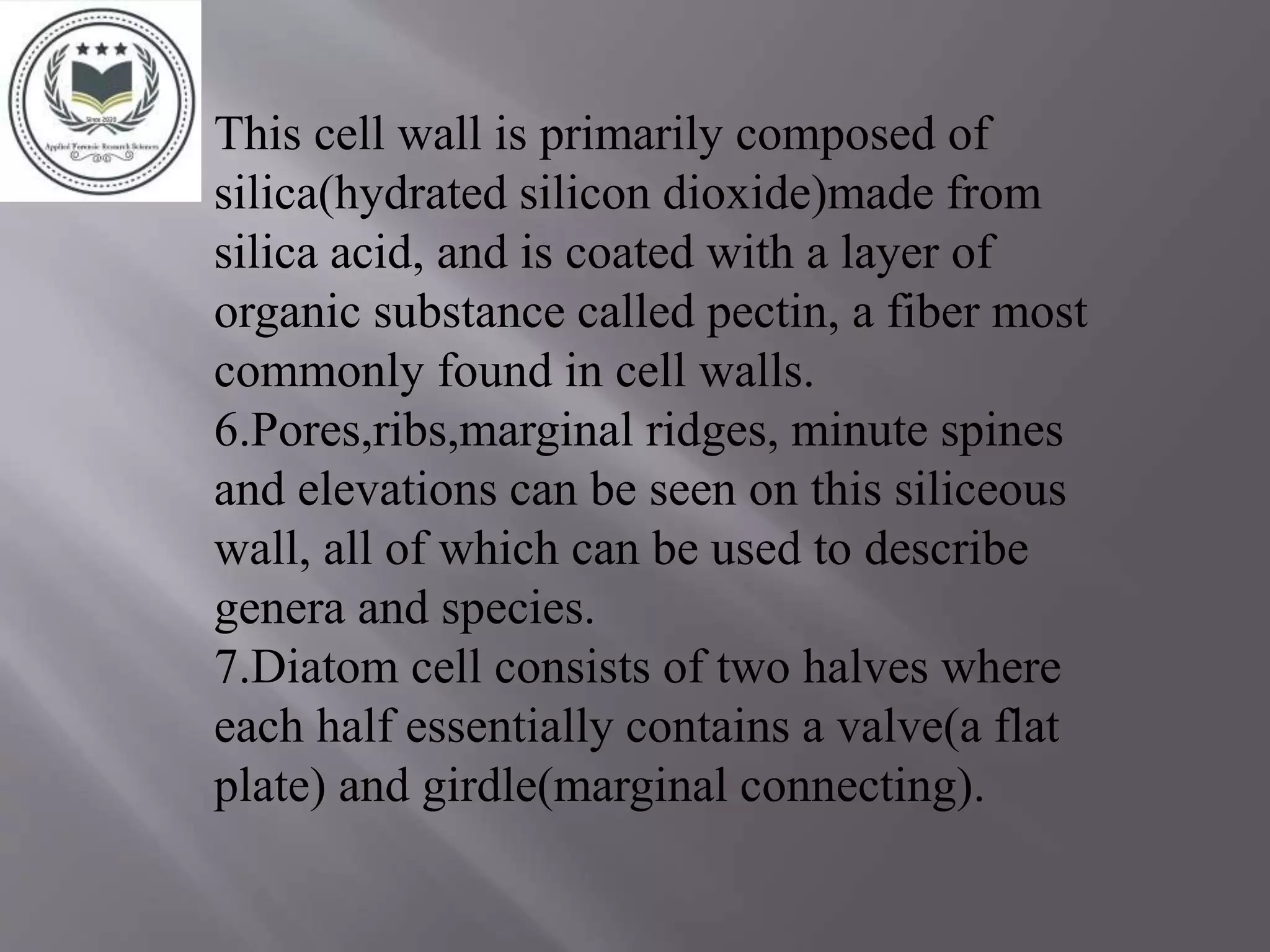 Diatoms and its Forensic Significance.pptx