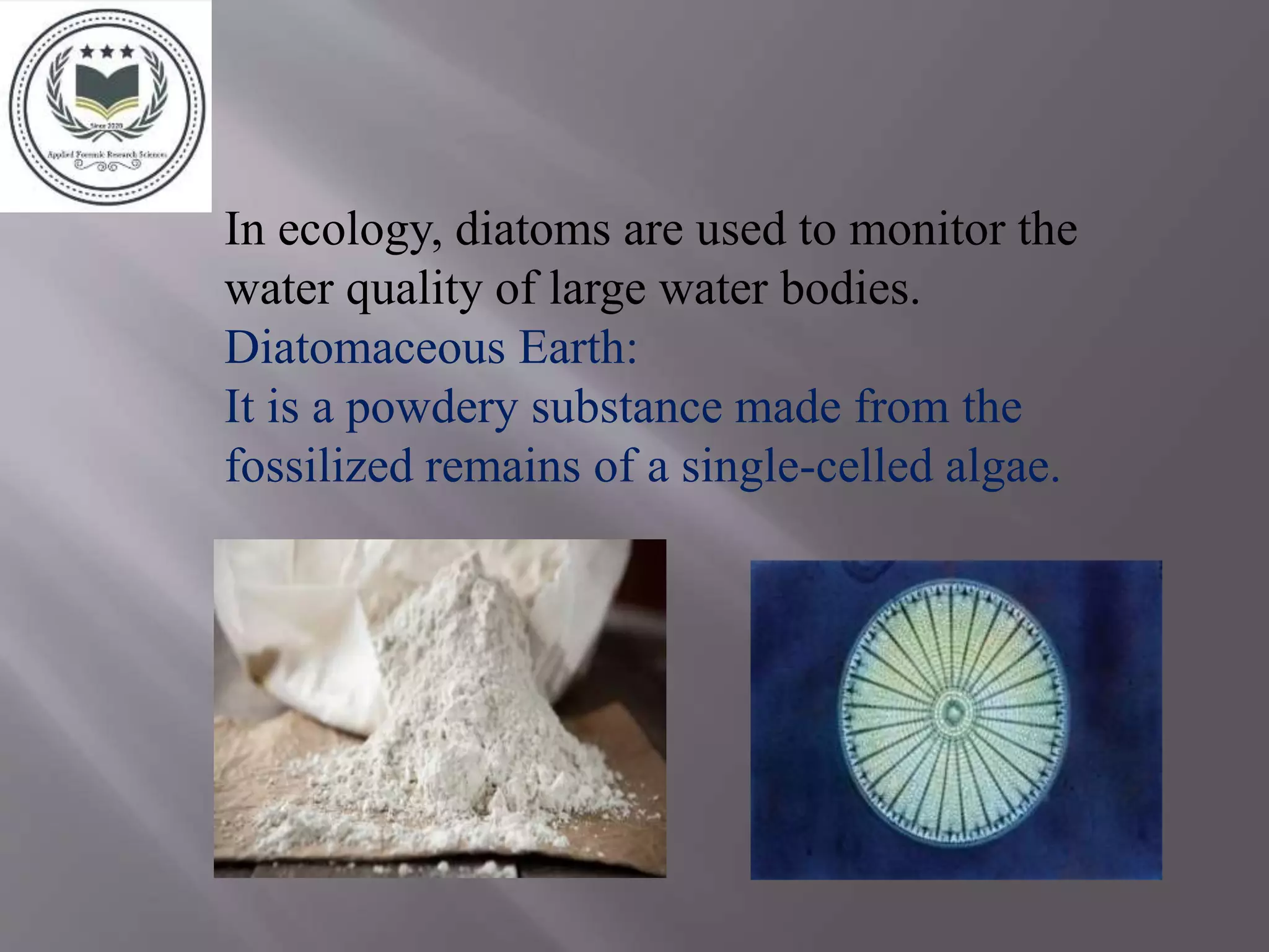 Diatoms and its Forensic Significance.pptx
