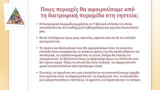 Διατροφική Πυραμίδα και Νηστεία | PPTX