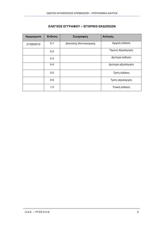 Diavgeia manual | PDF