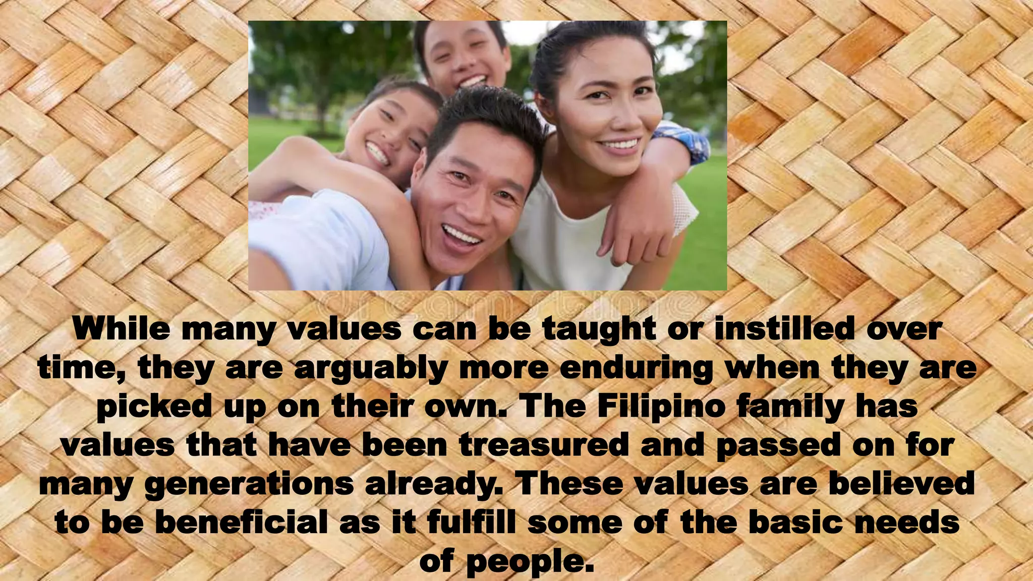 The Filipino Family | PPTX