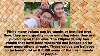 The Filipino Family | PPTX