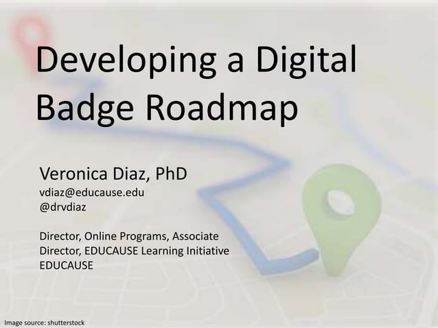 Developing a Digital Badge Roadmap | PPT