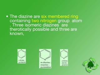Diazine group | PPTX