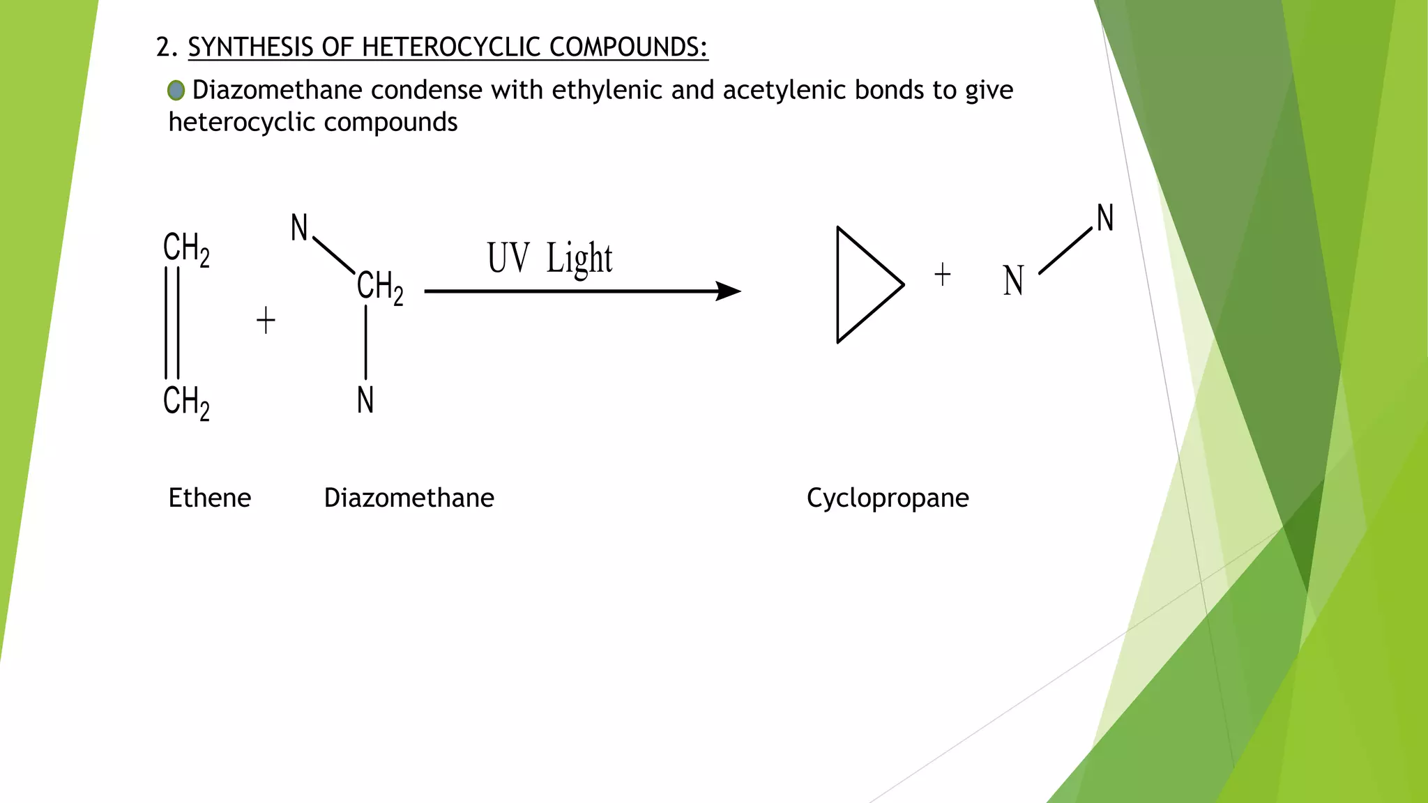 Synthetic Reagents And Its Application Diazomethane Pptx