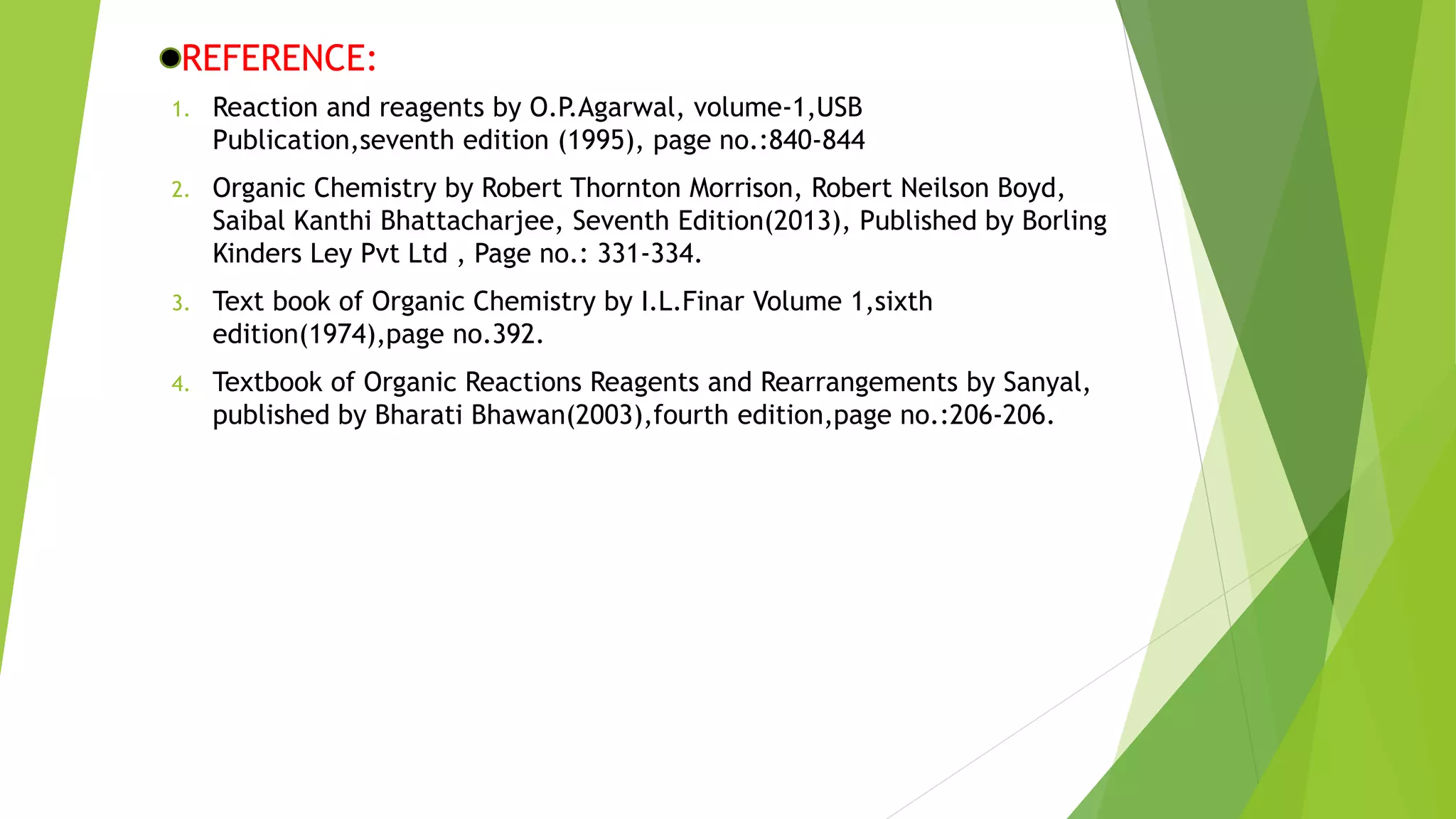 Synthetic Reagents And Its Application Diazomethane Pptx