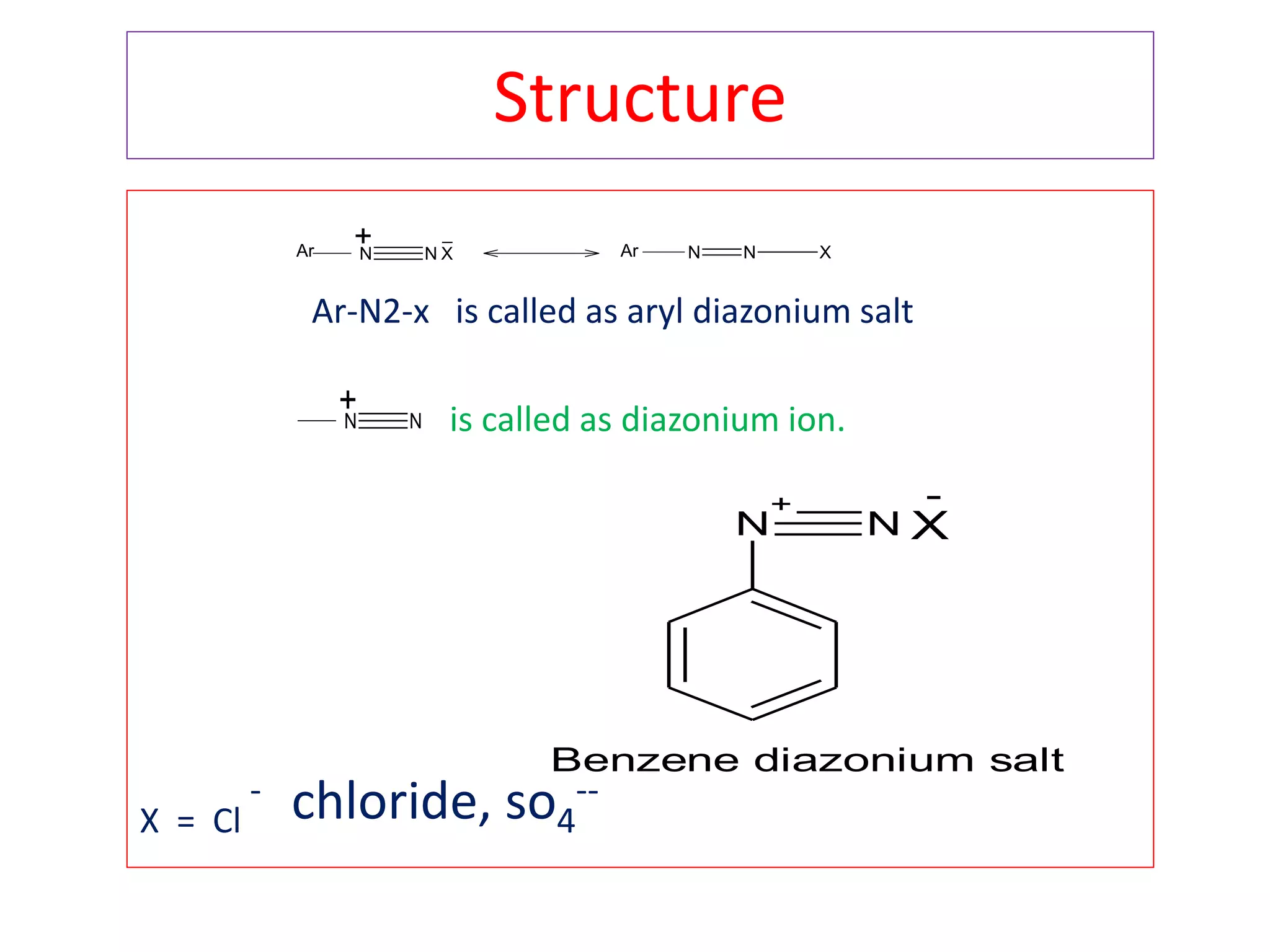 Diazonium salts | PPTX