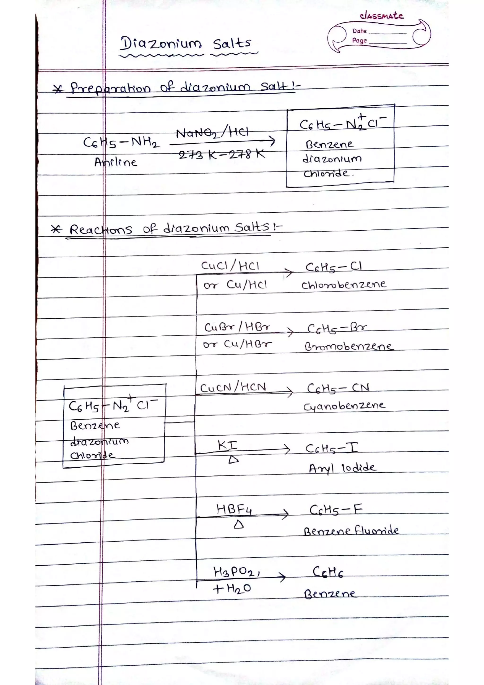 Diazonium Salts | PDF