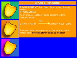 Diazotisation titration jsk nagarajan | PPT