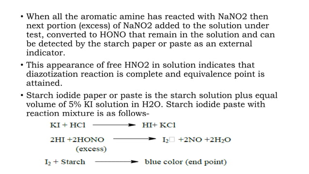 DIAZOTIZATION REACTION..pptx | Chemistry | Science