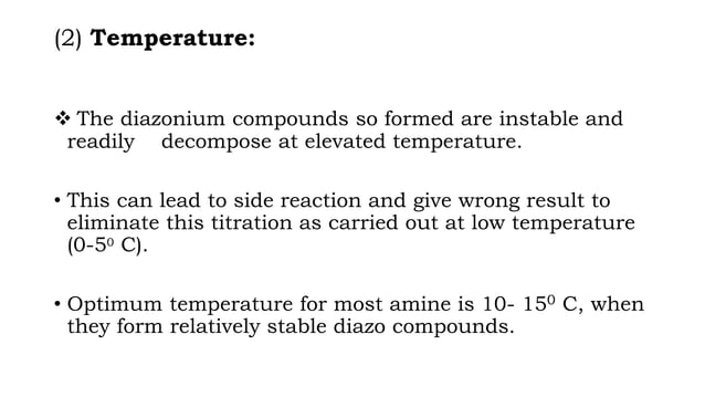 DIAZOTIZATION REACTION..pptx | Chemistry | Science
