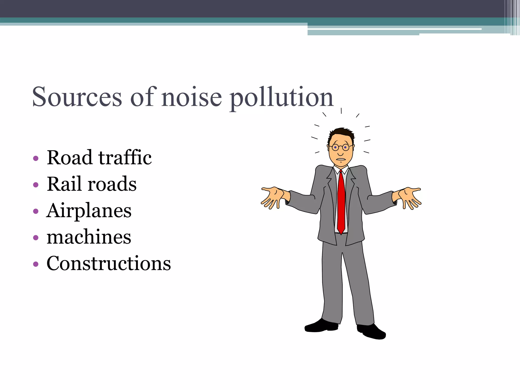 A short field report prepare on Effect of Noise pollution on Human ...