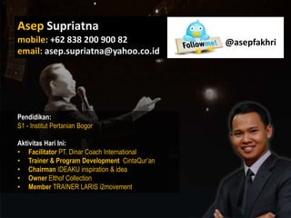 Di balik ujian ada berkah by Asep Supriatna @asepfakhri | PPTX