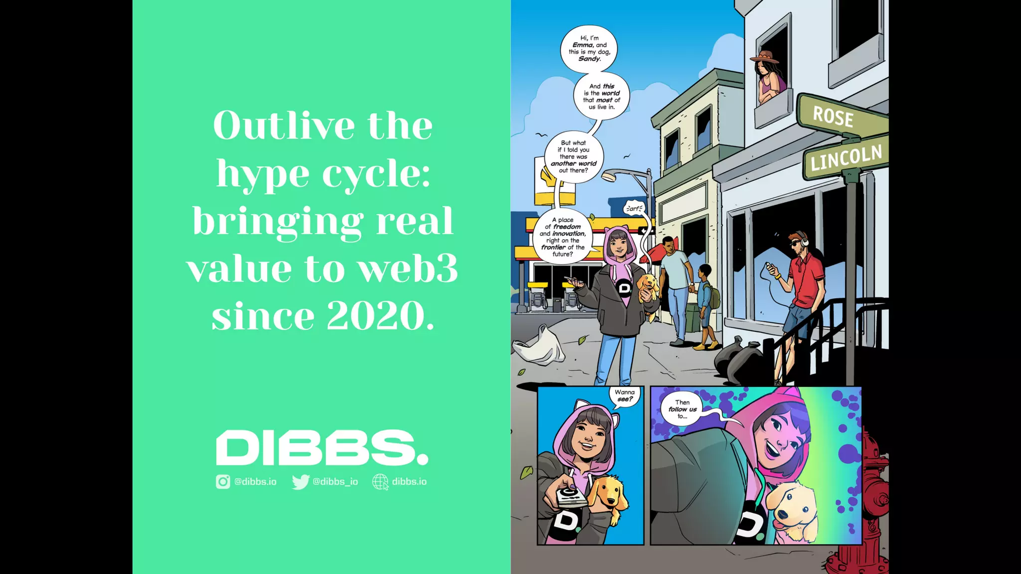 The Wild, Wild Web | Dibbs' Web3 Comic Book | PDF
