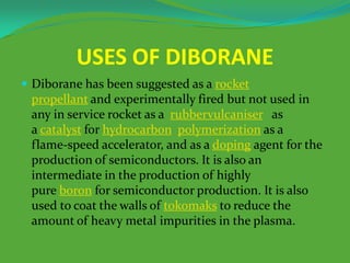 Diborane | PPTX