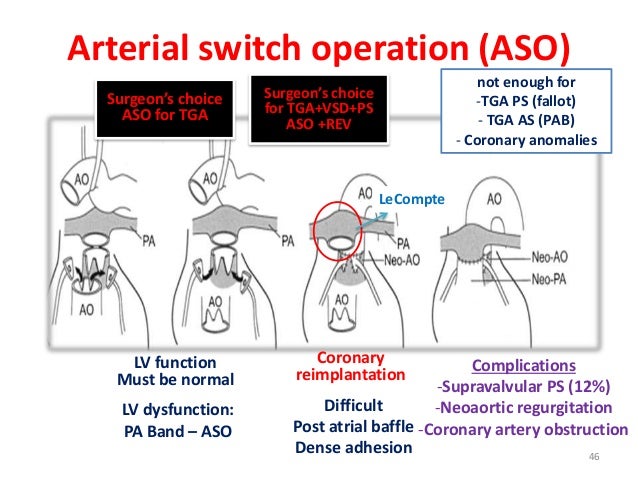 surgical approach of cyanotic congenital heart disease