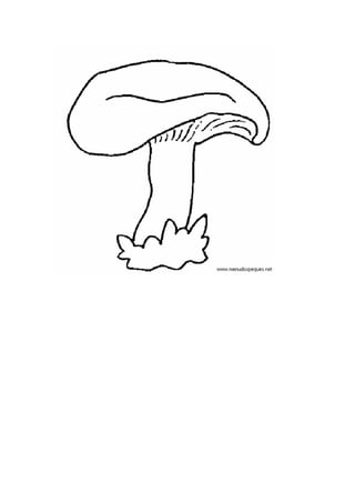 Dibuixos De Bolets Per Pintar | DOC