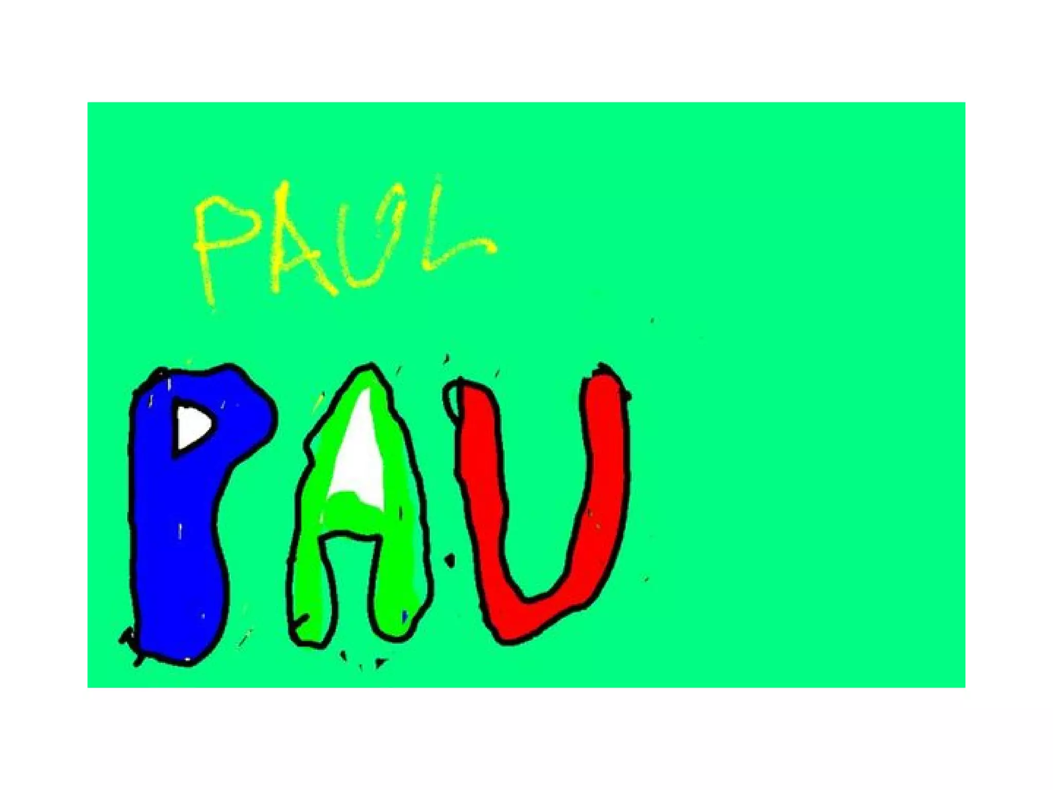 Dibuixos Pau | PPT