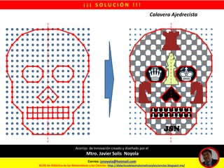 ACERTIJO DIBUJANDO CALAVERA DE DIA DE MUERTOS A TRAVÉS DEL GEOPLANO Y ...