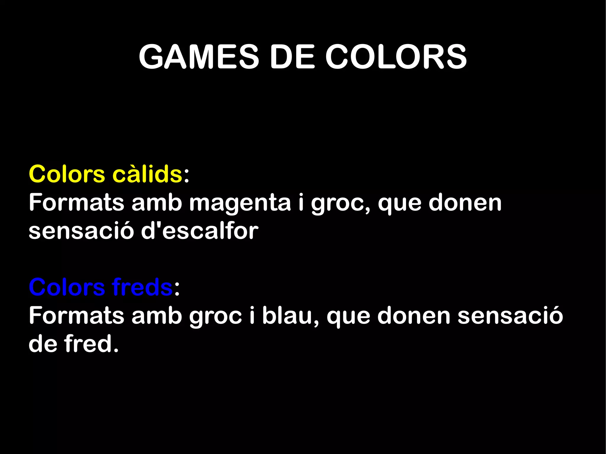 Els colors | ODP