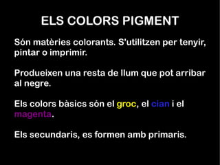 Els colors | ODP