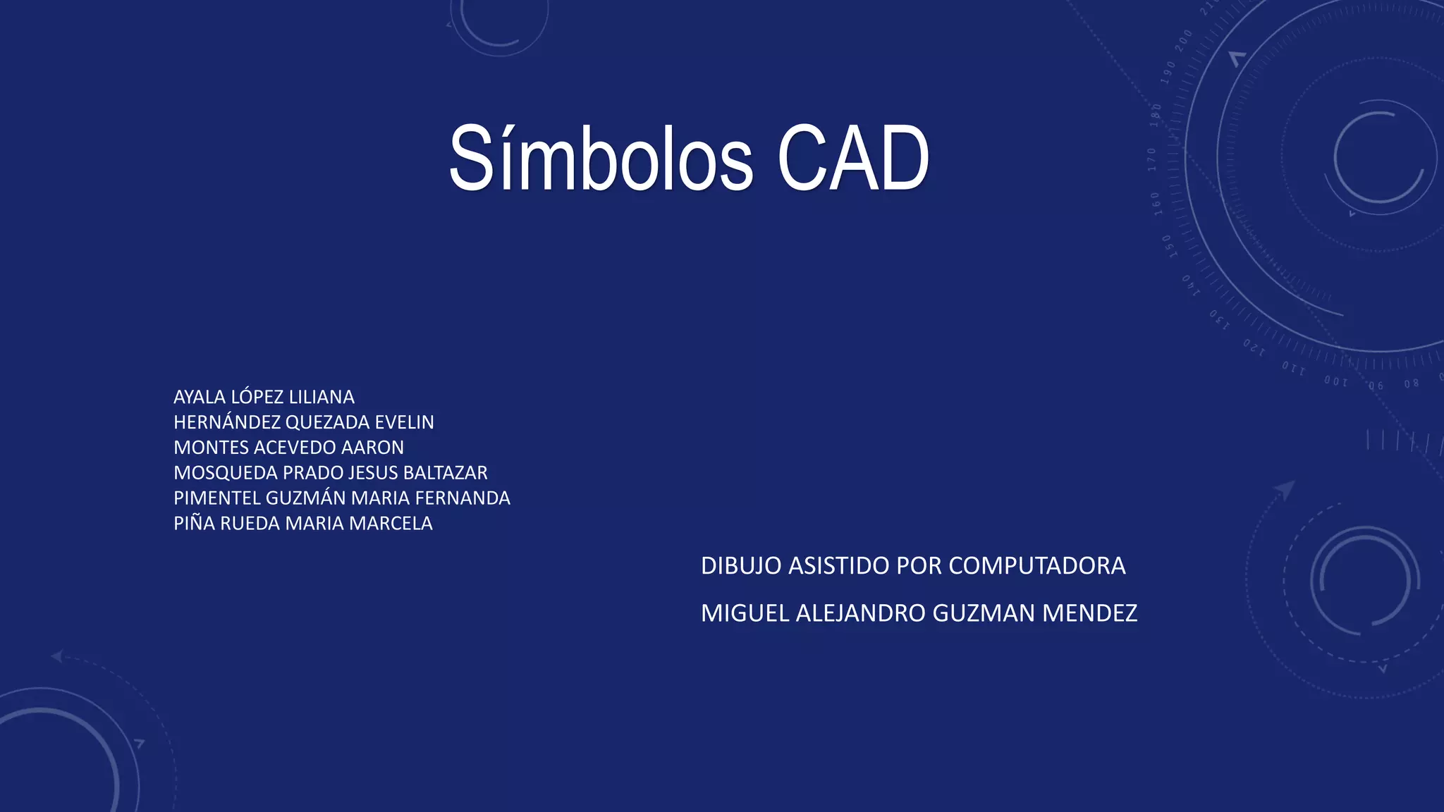 Símbolos CAD (Autodesk 3ds Max) | PPTX