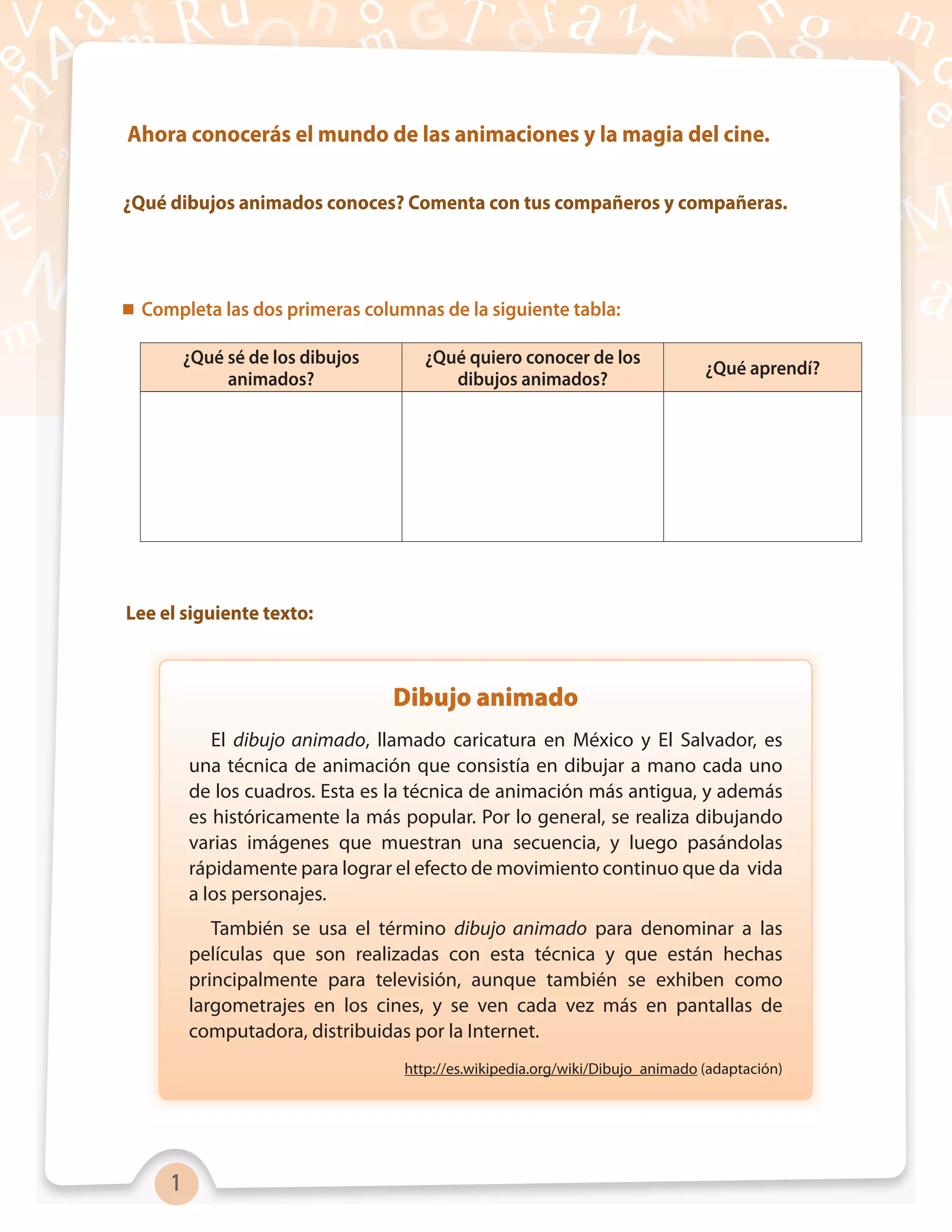Dibujo animados | PDF