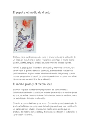 Dibujo artístico | DOCX