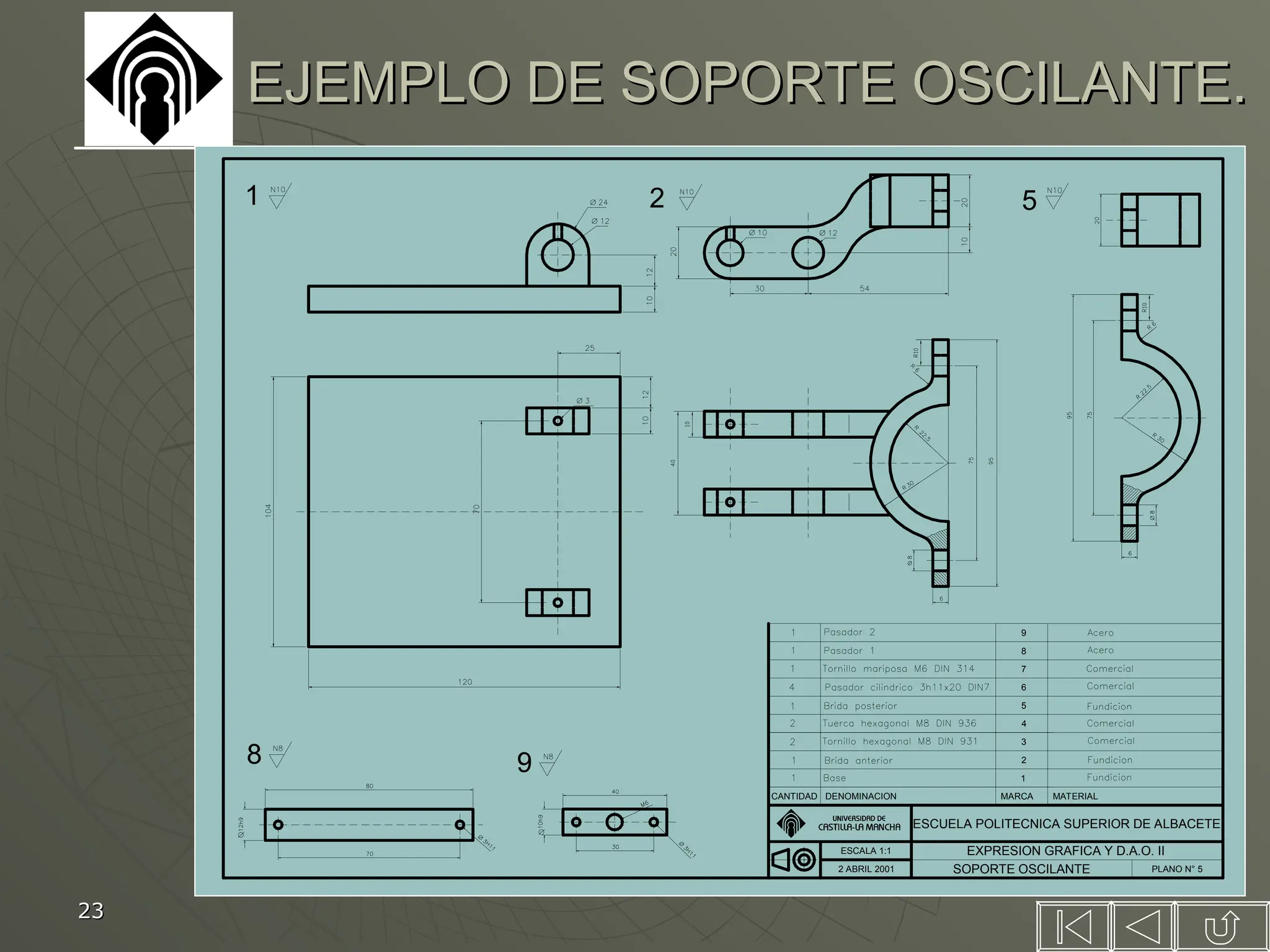 DIBUJO DE CONJUNTOS Y DESPIECES. DIBUJO TECNICO | PPT
