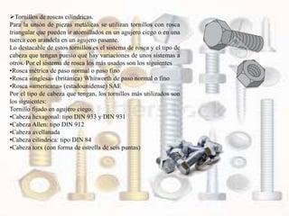 TORNILLOS Tipos De Tornillos Caracteristicas Materiales Y, 43% OFF