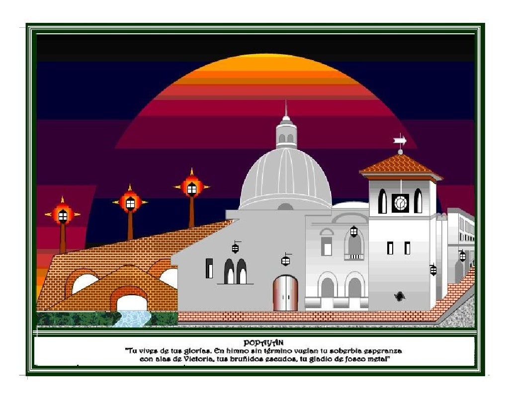 Dibujos Popayan Con Formas