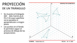 DIBUJO TÉCNICO 6 2Proyecciones de Superficies y Sólidos.pptx