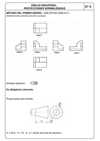 Dibujo técnico elemental, explicación y practica | PDF