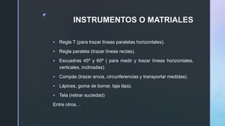 Dibujo técnico. | PPTX