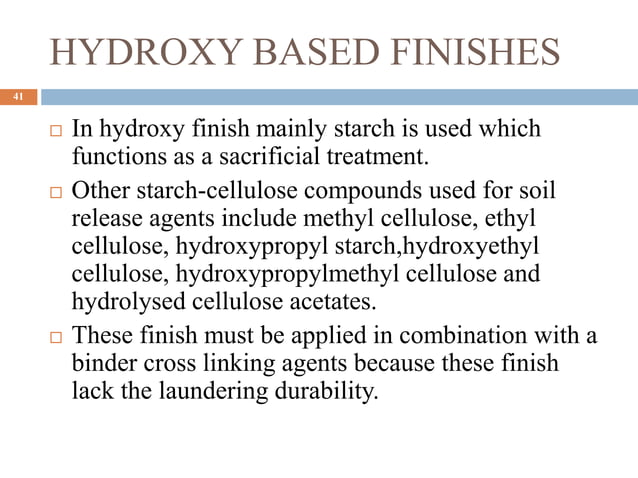 FUNCTIONAL FINISHES OF GARMENTS | PPTX