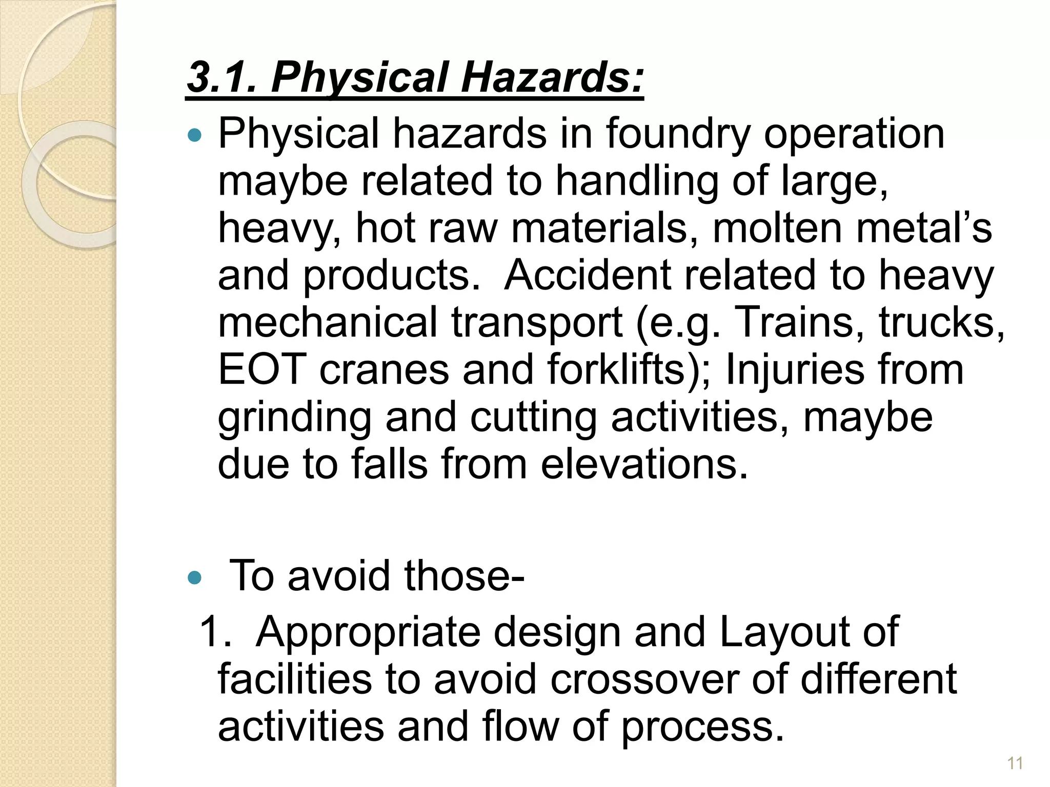 Safety Action Guide for Foundry Industry | PPTX
