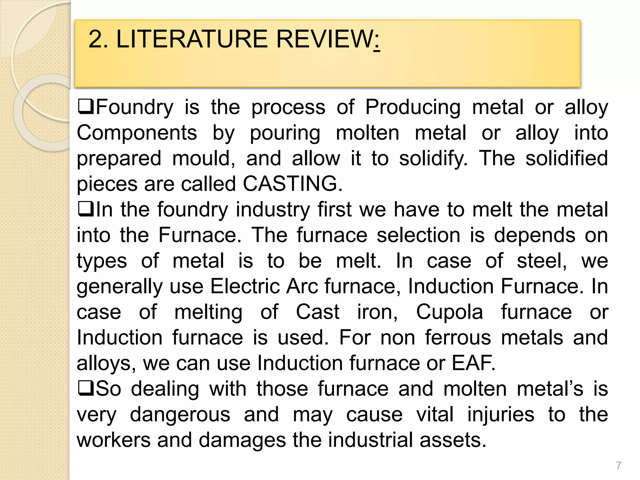 Safety Action Guide for Foundry Industry | PPTX