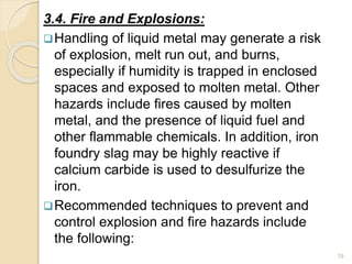 Safety Action Guide for Foundry Industry | PPTX