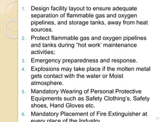 Safety Action Guide for Foundry Industry | PPTX