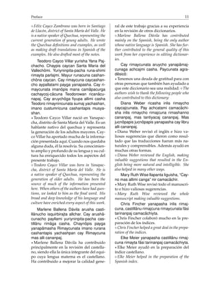 Diccionario Quechua de Huánuco | PDF