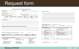 Drug information center (DIC) | PPTX
