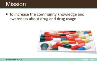 Drug information center (DIC) | PPTX