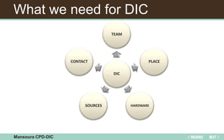 Drug information center (DIC) | PPTX