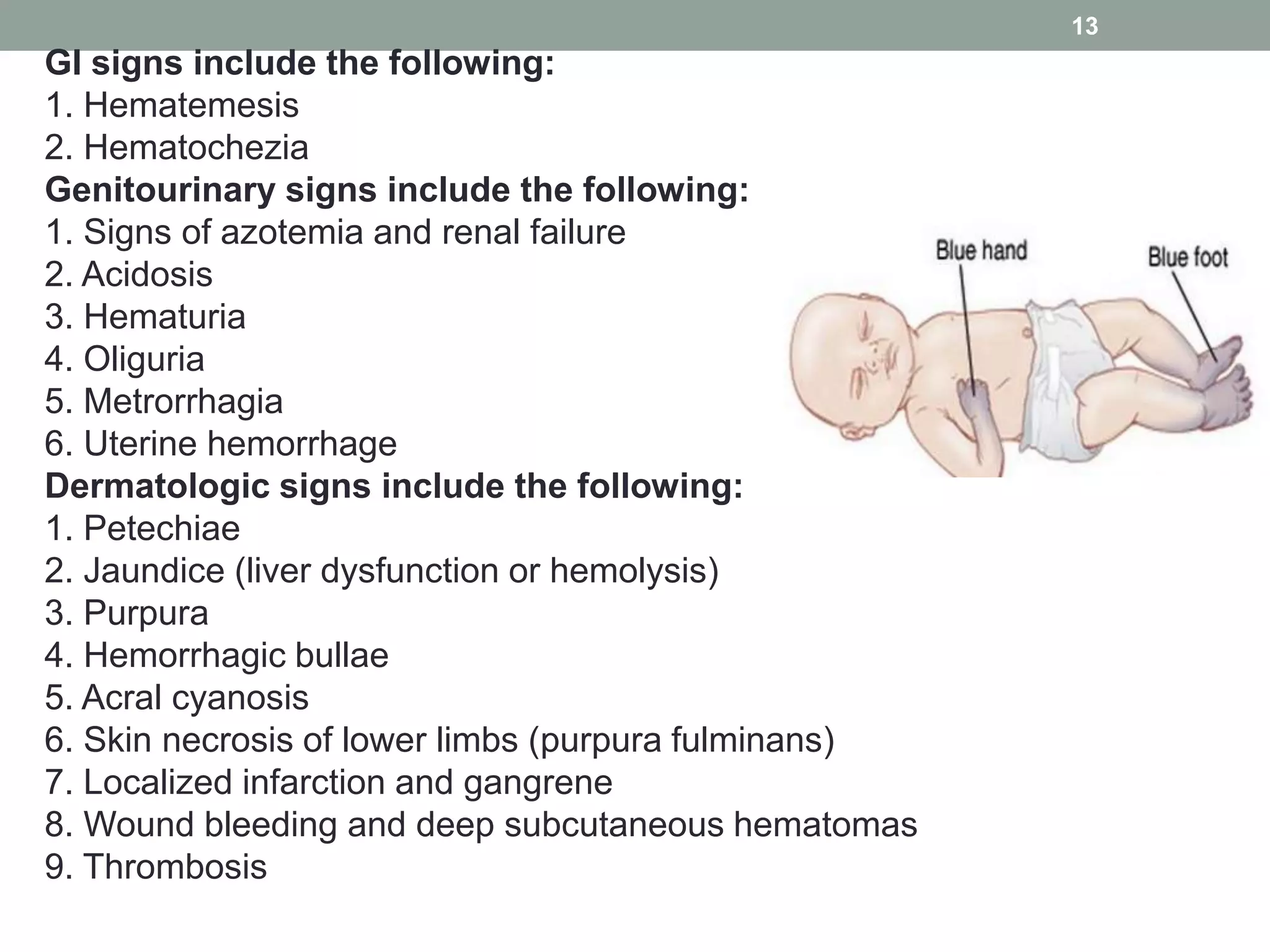Disseminated Intravascular Coagulation | PPTX