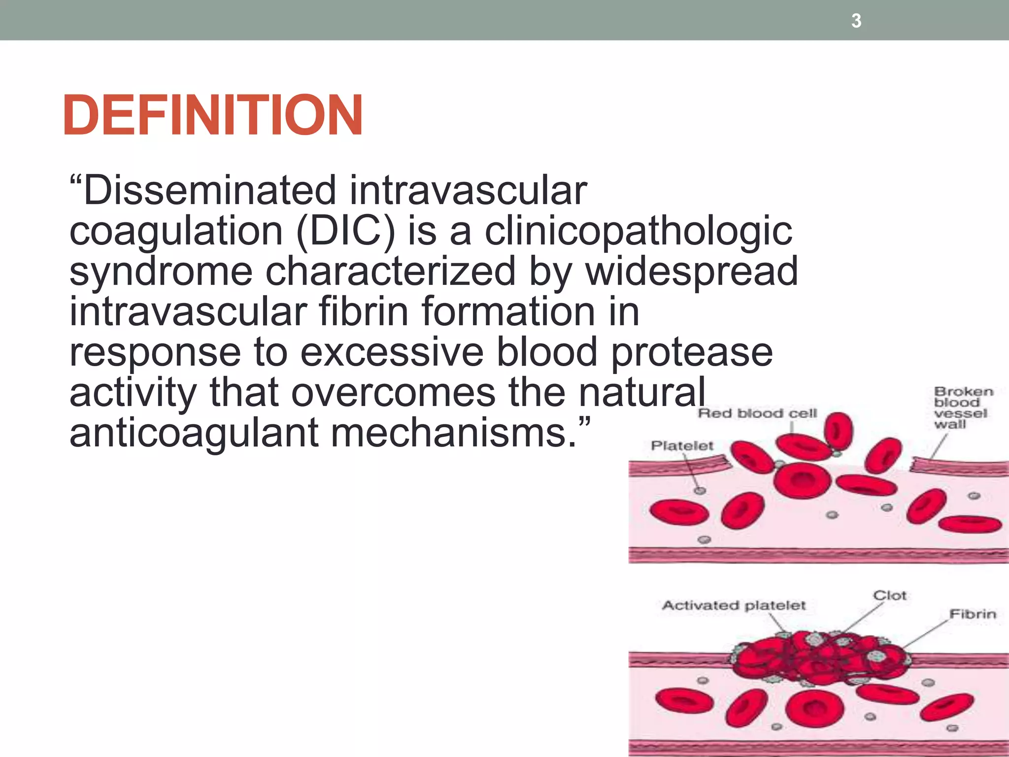Disseminated Intravascular Coagulation | PPTX