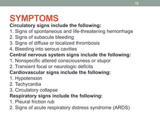 Disseminated Intravascular Coagulation | PPTX