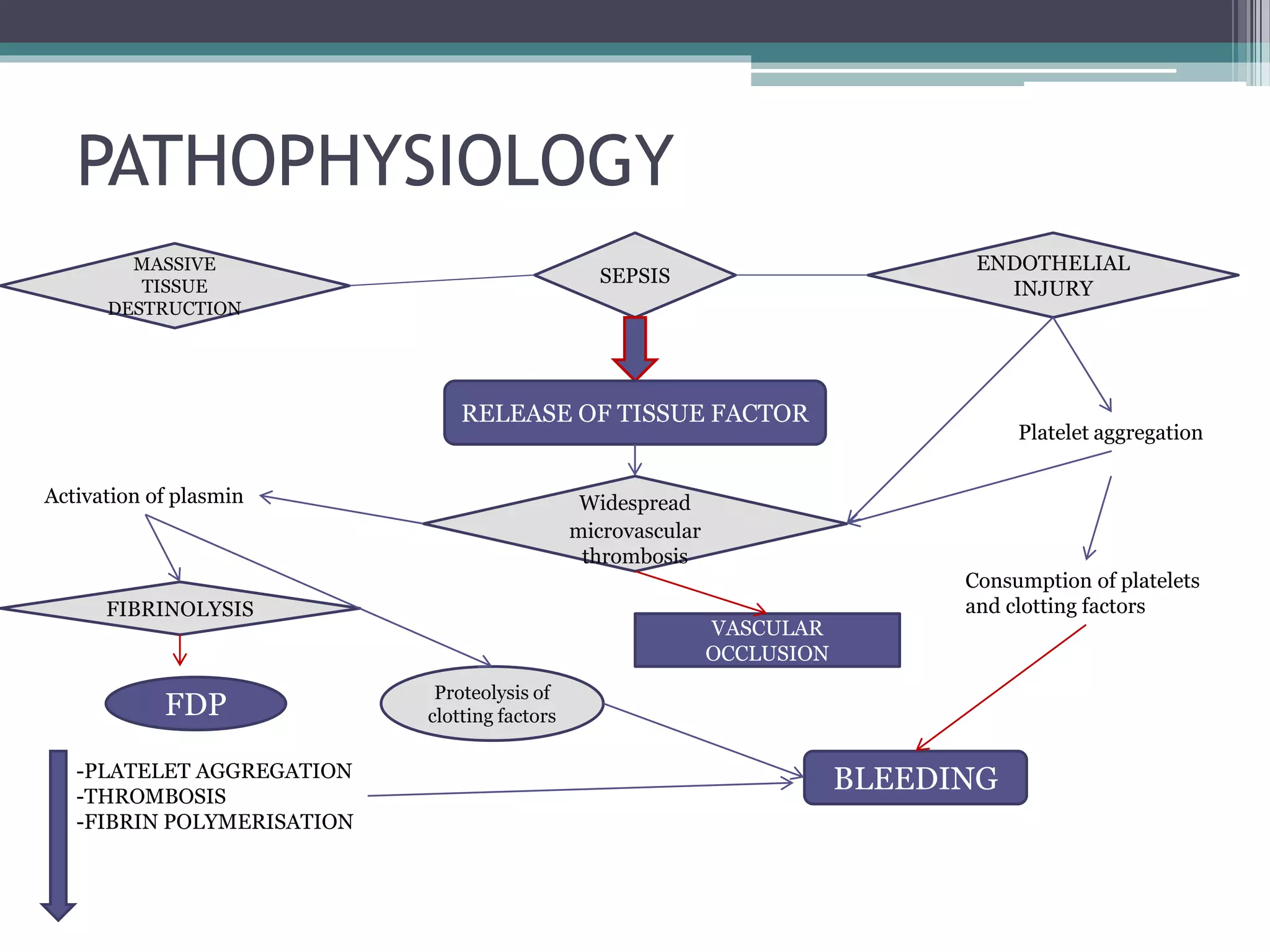 DISSEMINATED INTRAVASCULAR COAGULATION | PPTX