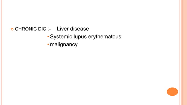 Dic- disseminated intravascular coagulation | PPTX | Blood Disorders ...