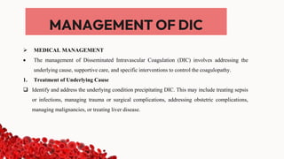Disseminated Intravascular Coagulation: A Comprehensive Guide for ...