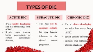 Disseminated Intravascular Coagulation: A Comprehensive Guide for ...